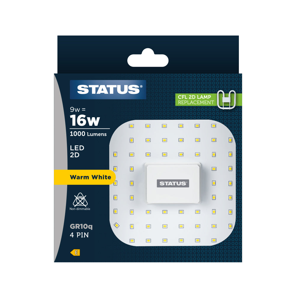 LED 2D 4 Pin 9w — JMart Warehouse