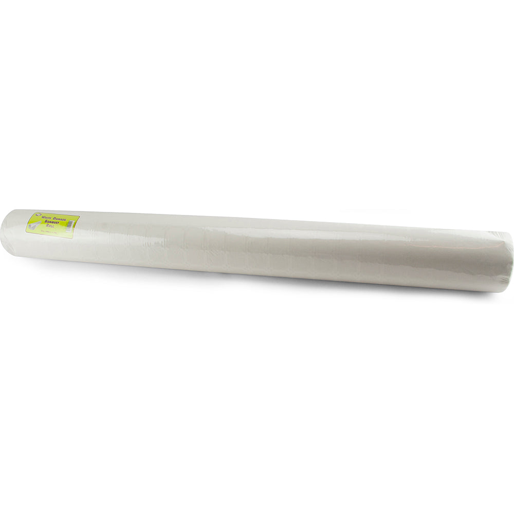 White Banqueting Roll 25m X 118cm — JMart Warehouse