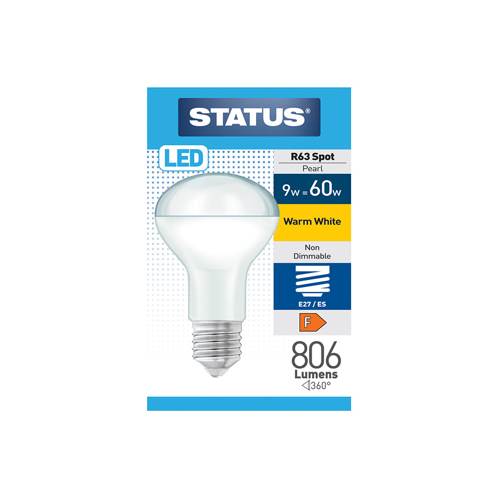 LED R63 Reflector Light Bulb ES 9w = 60w — JMart Warehouse