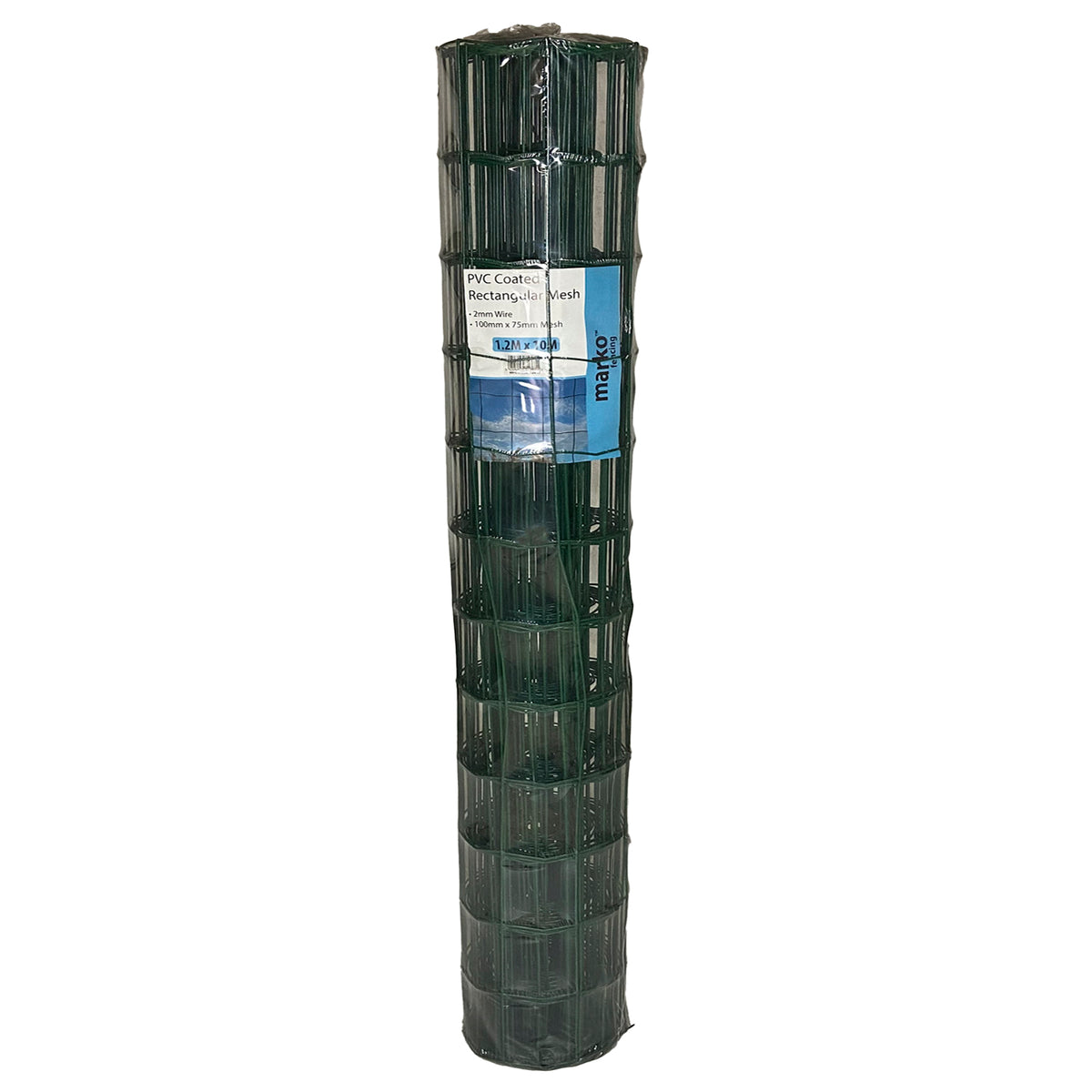Green PVC Coated Rectangular Mesh - 1.2M x 10M — JMart Warehouse
