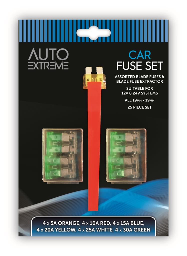 AX Car Fuse Set 25pc — JMart Warehouse