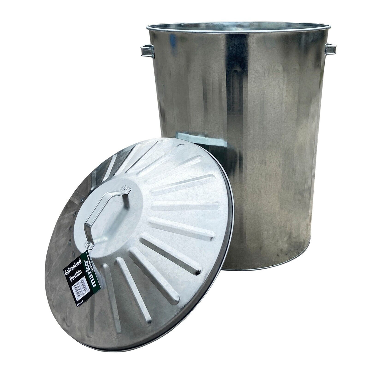 90L Large Galvanised Metal Bin JMart Warehouse