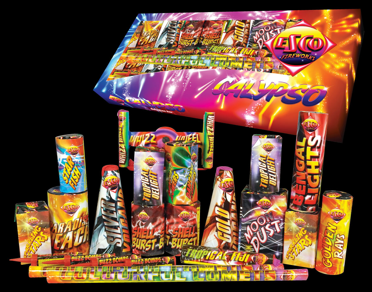 Calypso Selection Box 29 Fireworks — JMart Warehouse