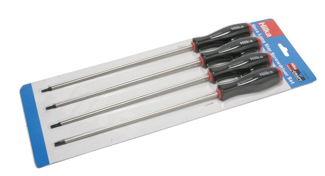 Long Star Screwdriver Set Pro Craft 4pc — JMart Warehouse