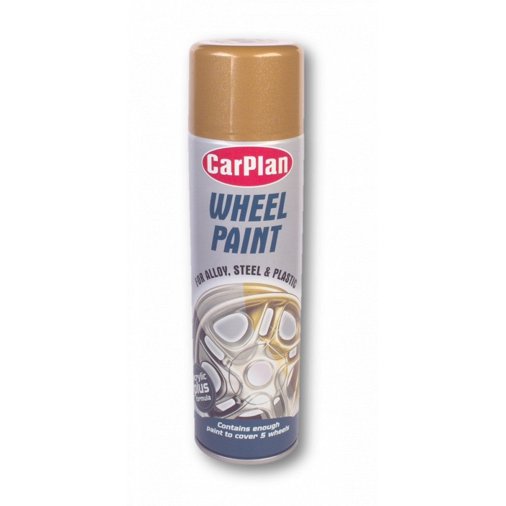 CarPlan Wheel Paint Bright Gold 500ml — JMart Warehouse
