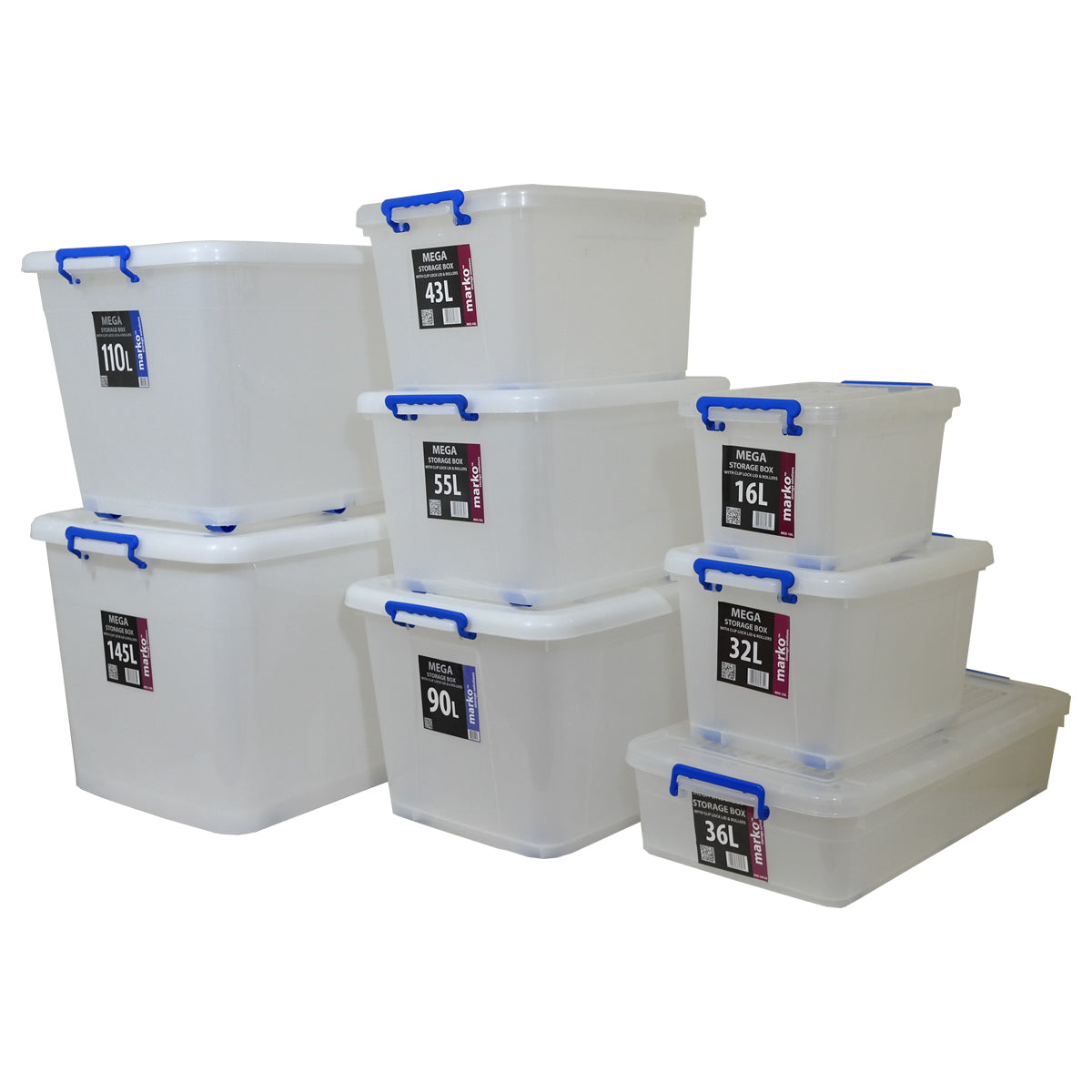Plastic Storage Boxes — JMart Warehouse