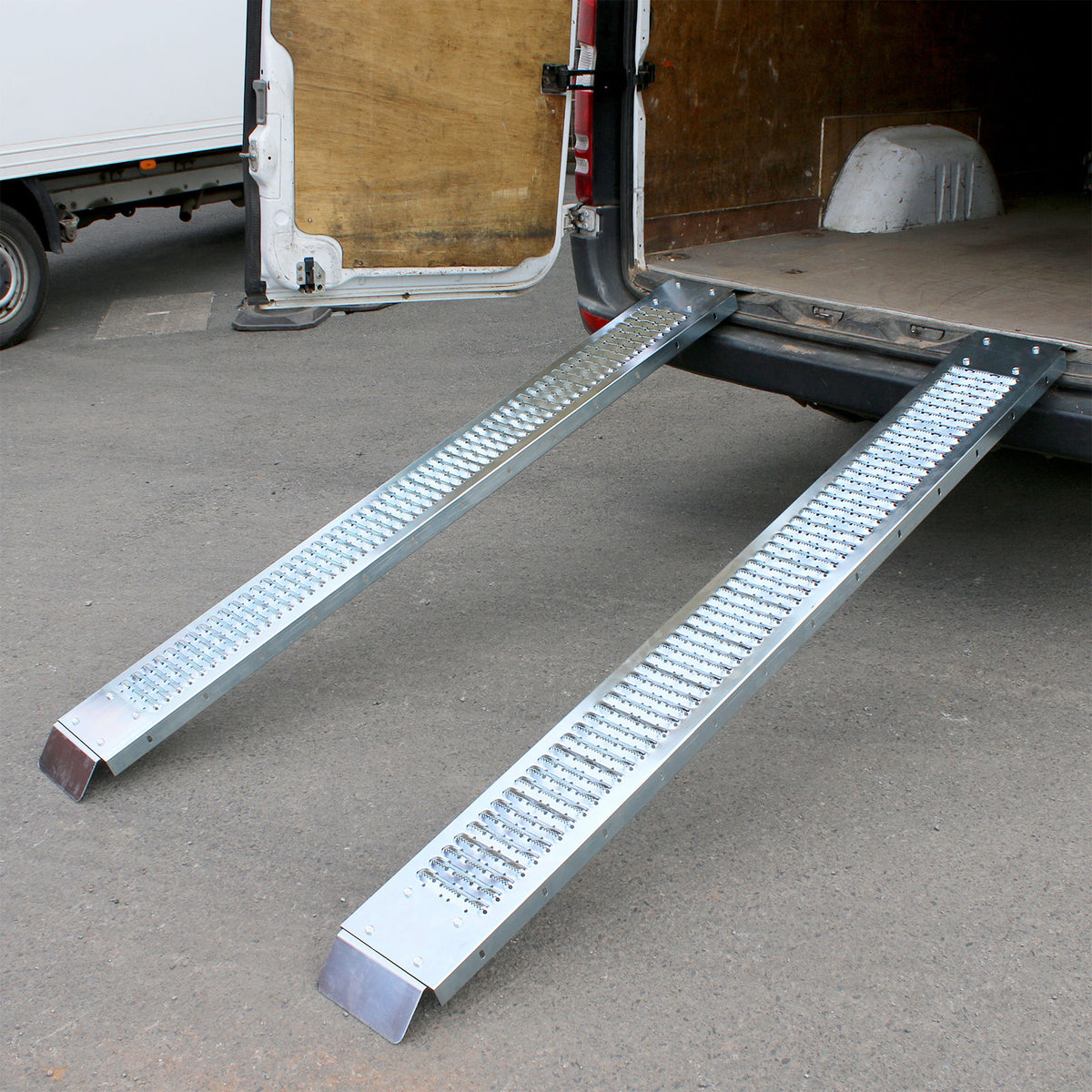 Galvanised Loading Ramp Set — JMart Warehouse