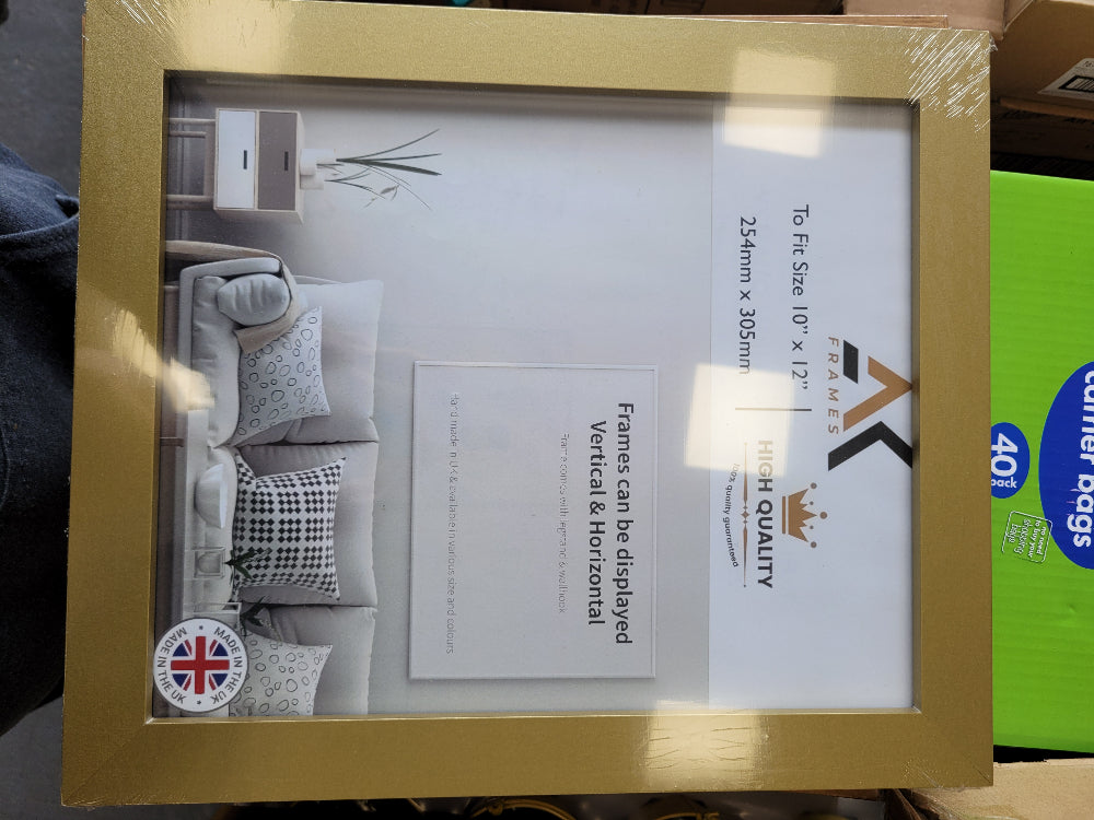 NDS 12x10 Gold Photo Frame — JMart Warehouse