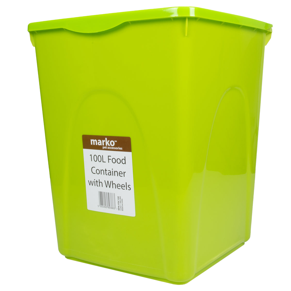 100L Multipurpose Dry Food Storage Container with Wheels — JMart Warehouse