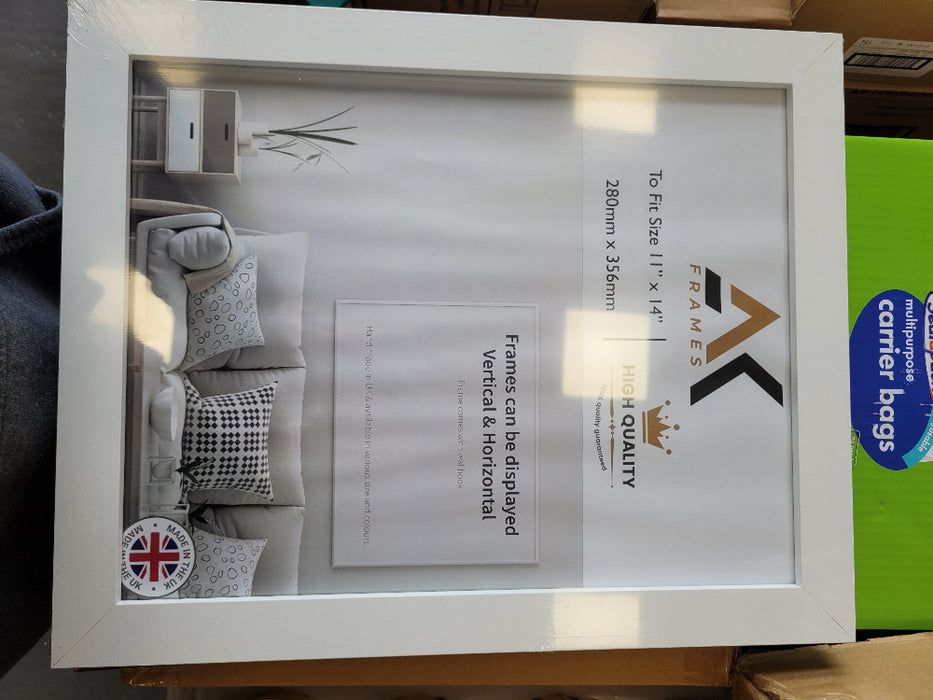 NDS 14x11 White Photo Frame — JMart Warehouse