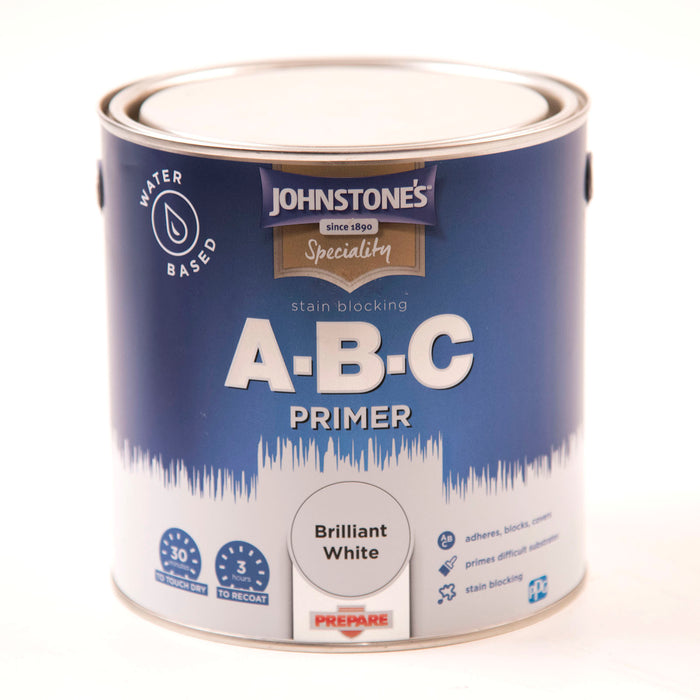 Johnstone's ABC Primer Brilliant White 500ml — JMart Warehouse