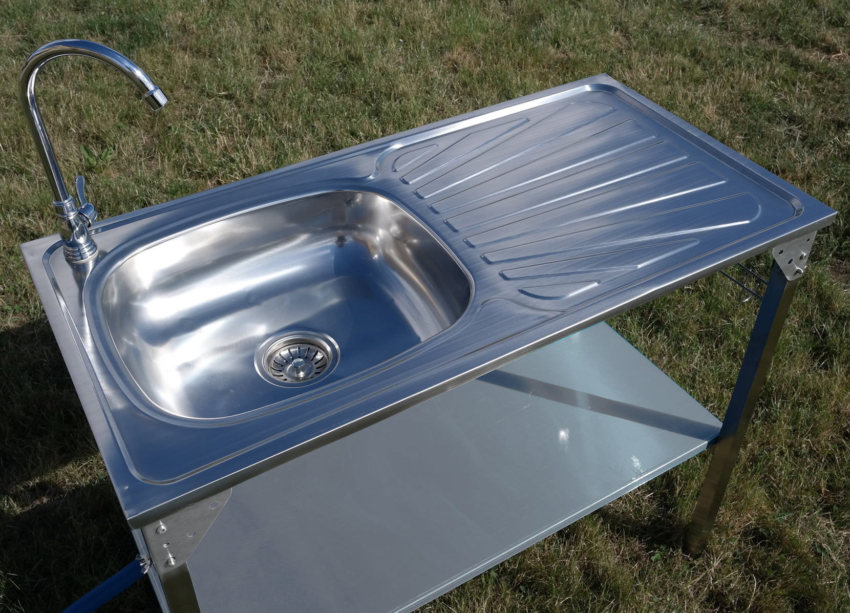 Large Stainless Steel Camping Sink — JMart Warehouse