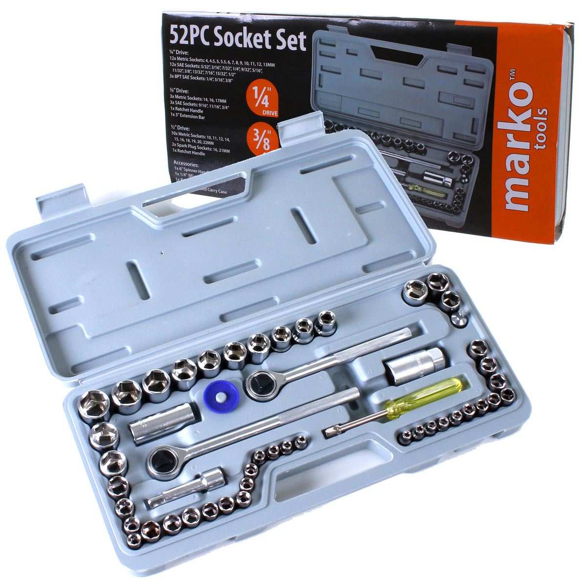 52PC Socket Set — JMart Warehouse