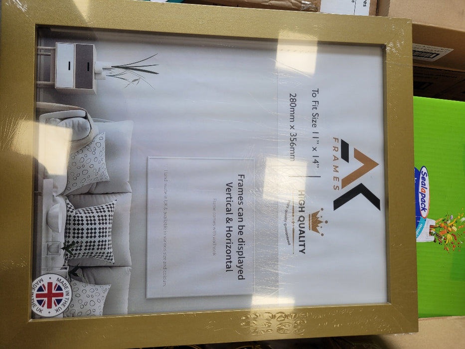 NDS 14x11 Gold Photo Frame — JMart Warehouse