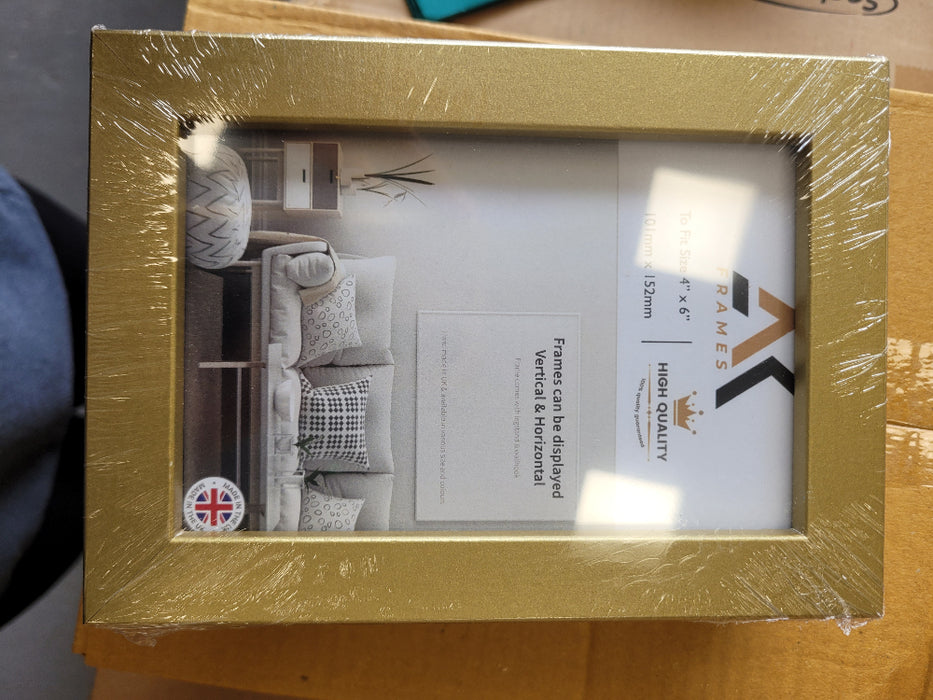NDL 6x4 Gold Photo Frame — JMart Warehouse