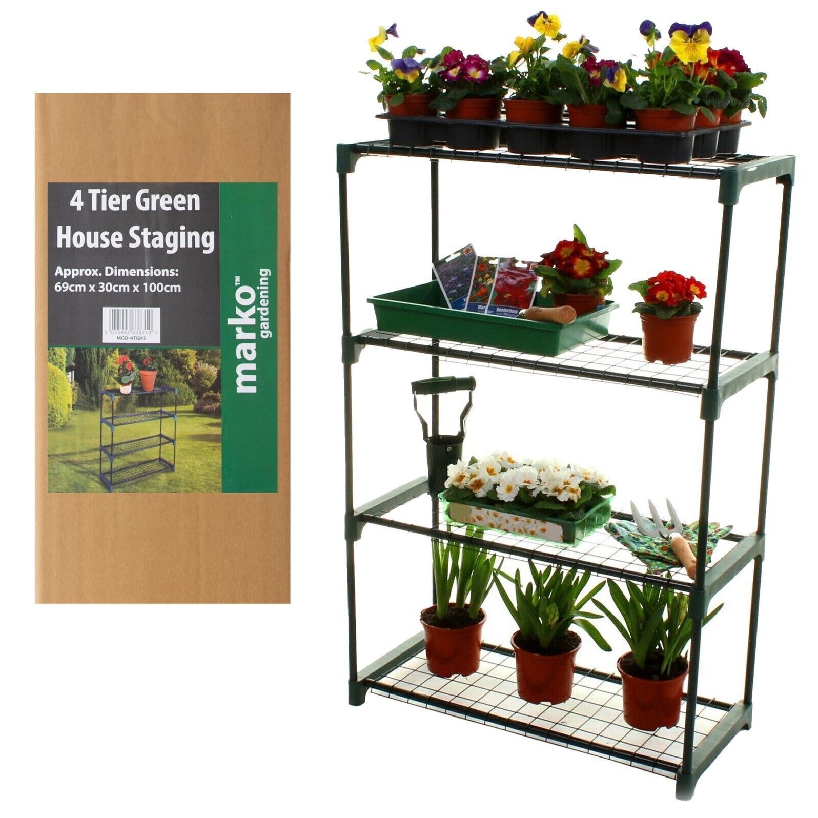 4 Tier Greenhouse Staging — Jmart Warehouse